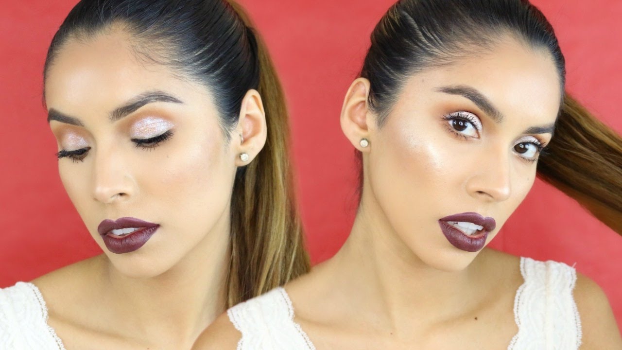 Easy Vampy Makeup Look | Maritza Mejia - YouTube