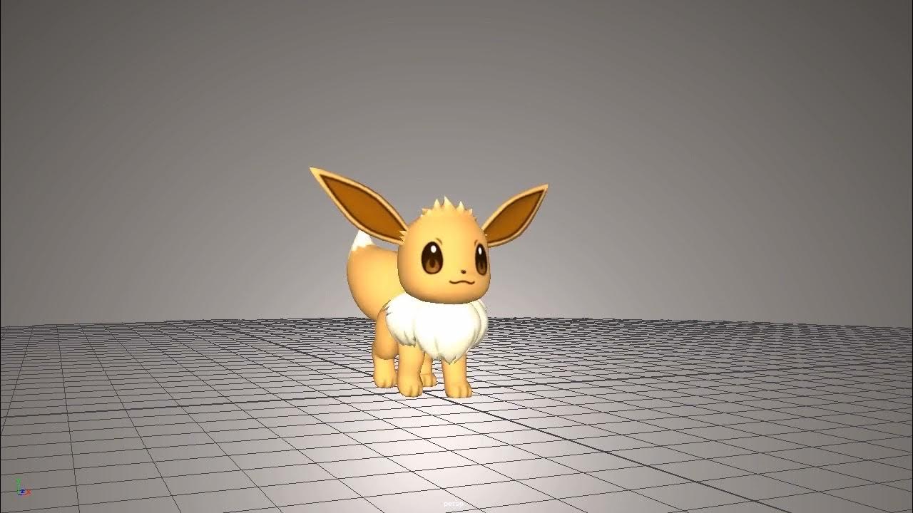 Eevee_walk/run - YouTube