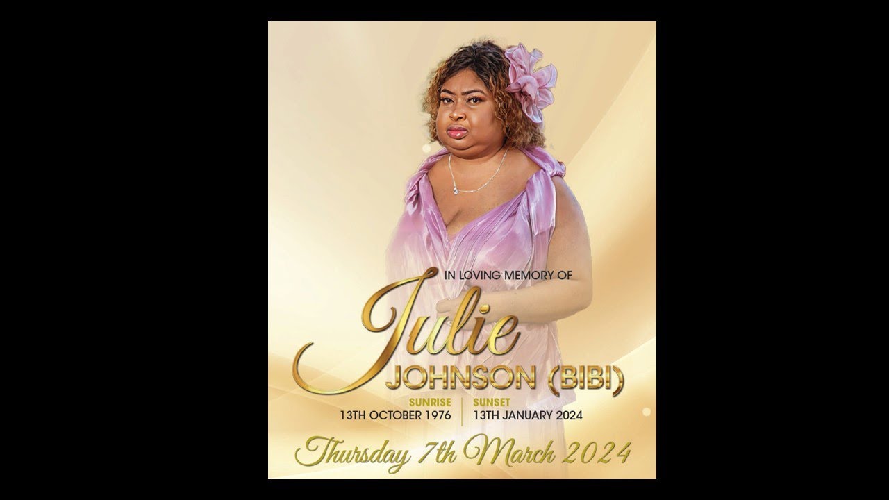 Celebrating the Life of Julie Johnson - YouTube