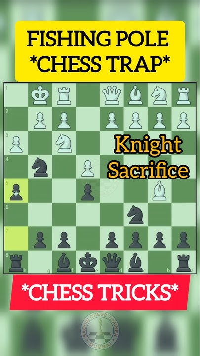 Chess Tricks Fishing Pole Trap #chess #shorts - YouTube