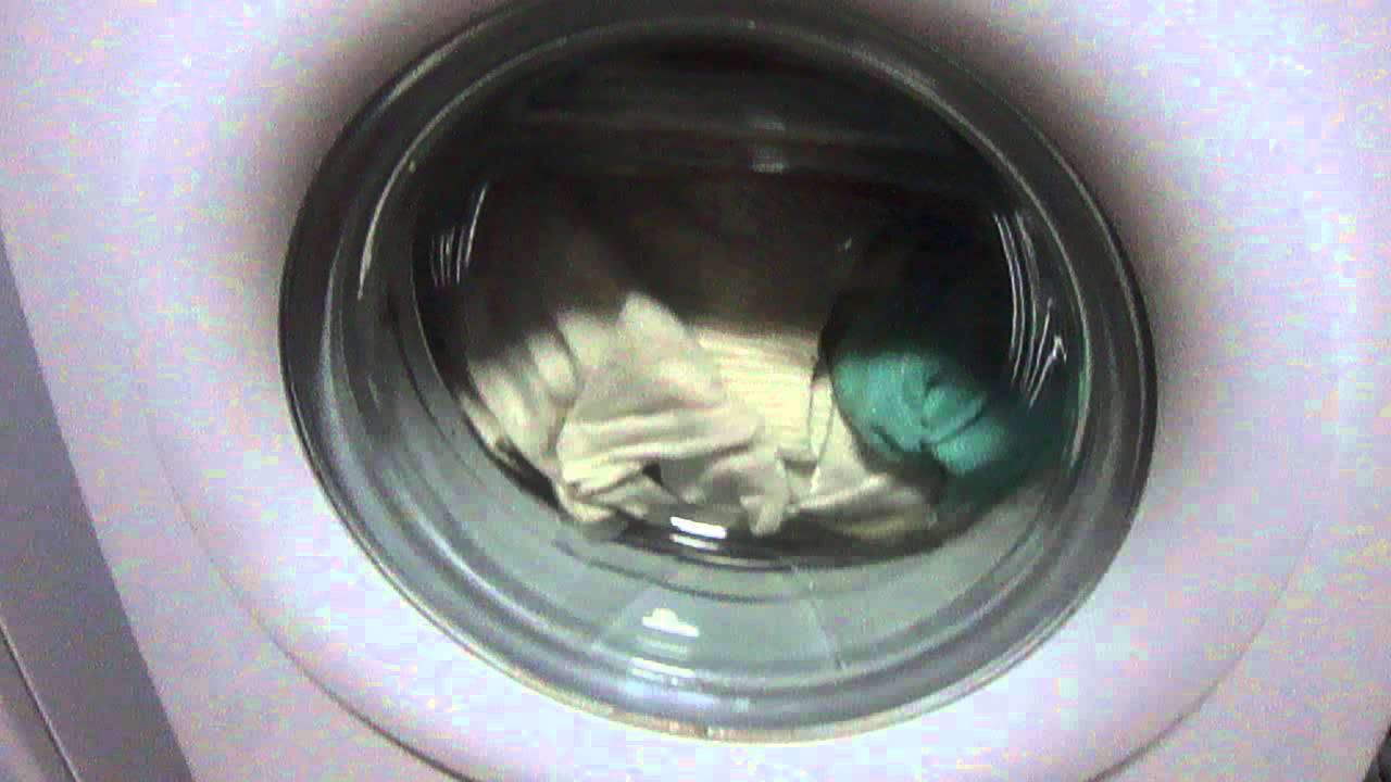 Candy ACS 100 inizio lavaggio lana - YouTube