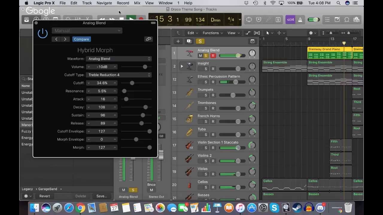 Working on Draco Theme Song (Feat. animatrocities) - YouTube