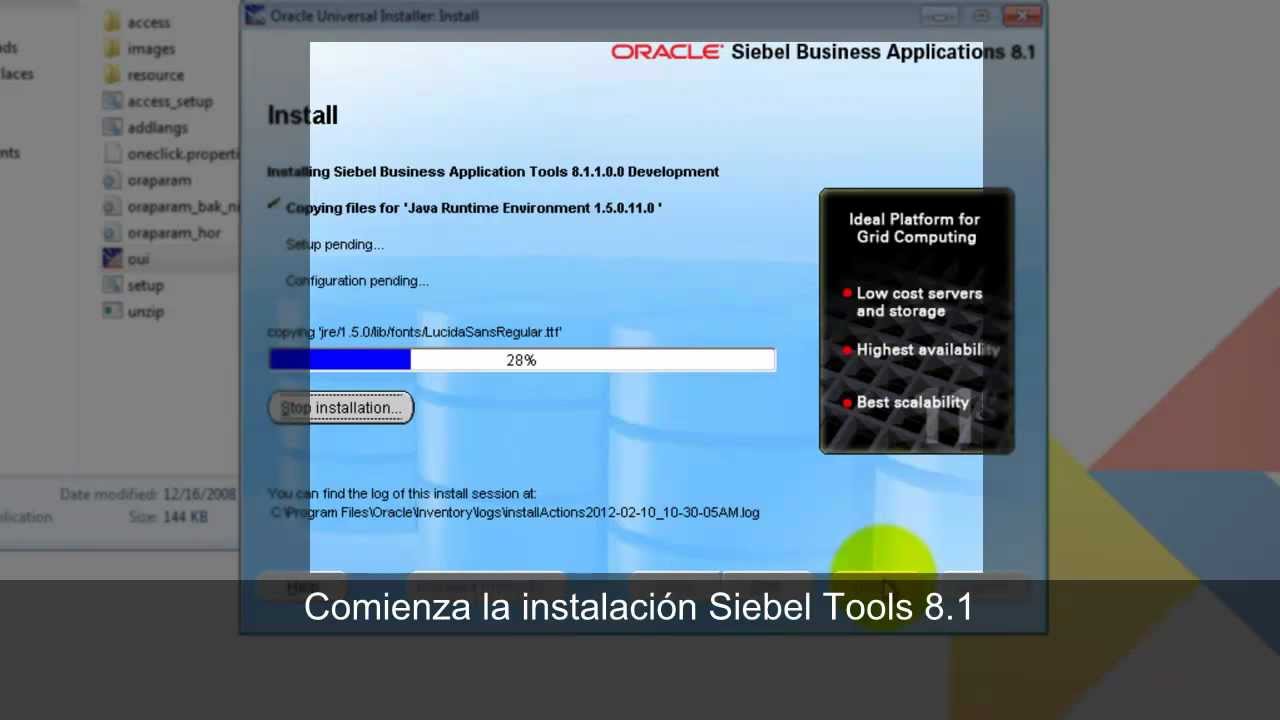 Instalación Siebel 8.1 Parte 1 - YouTube