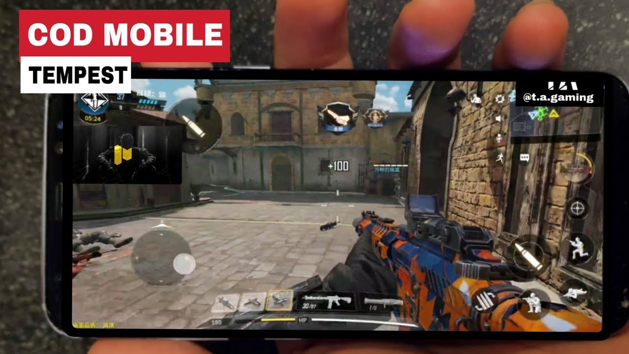 Call Of Duty Mobile Tencent Tempest Gameplay IOS/ANDROID - YouTube