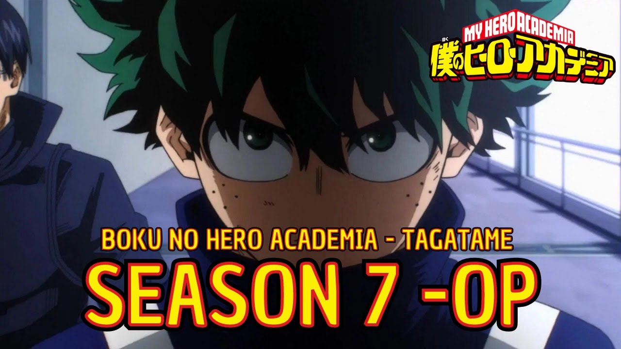 "My Hero Academia" 7th Season Opening ♪ "Tagatame" Cover - YouTube