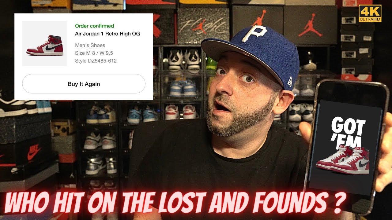 The Air Jordan 1 Lost And Found Release Was Trash! Who Hit ? - YouTube
