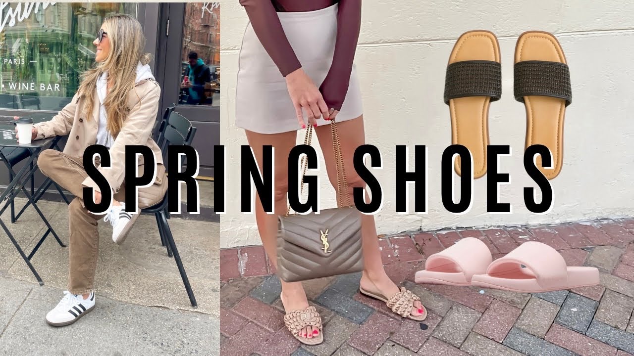 SPRING SHOE HAUL 2024 | Must Have Spring Sandals, Sneakers + more 2024 ...