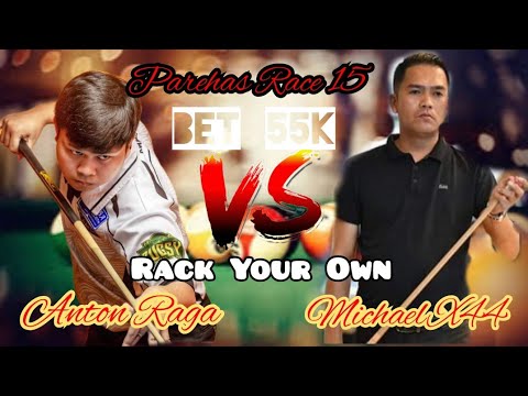 BET 55K || ANTON RAGA 🆚 MICHAEL X44 || PAREHAS RACE 15 - YouTube