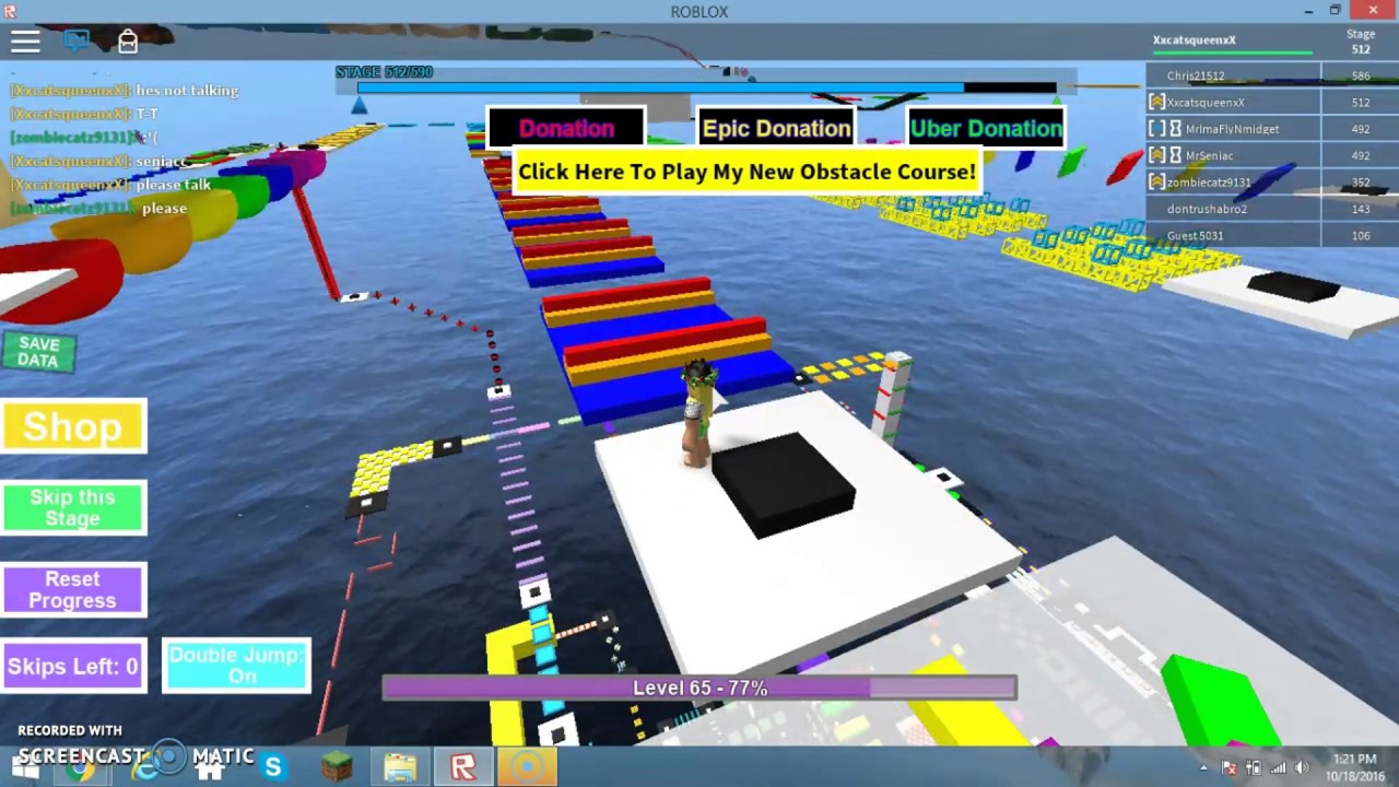 Roblox- Mega fun obby: I FOUND Mrseniac (link in description) - YouTube