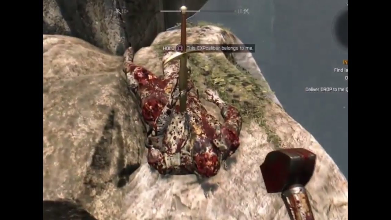 Dying Light Sword In The Zombie EXPCalibur Location Guide - YouTube