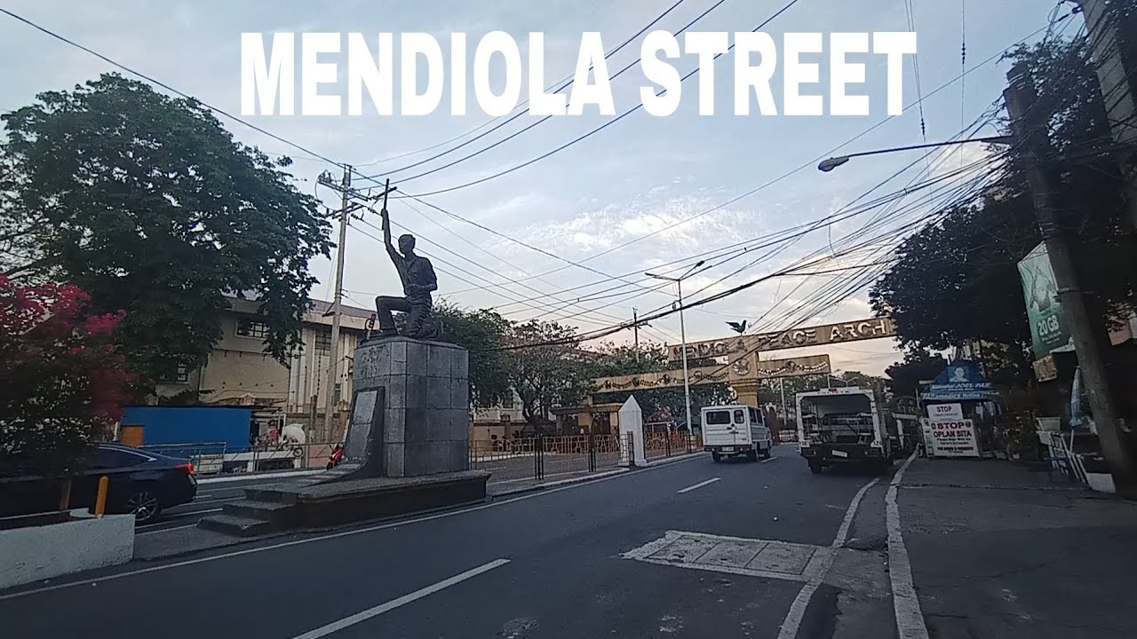 MENDIOLA STREET MANILA UPDATE | CEU | SAN BEDA COLLEGE | U BELT - YouTube