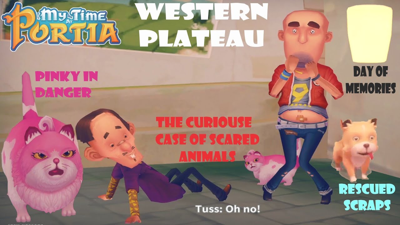 My Time At Portia - P56 - Behind The Curious case of scared animals ...