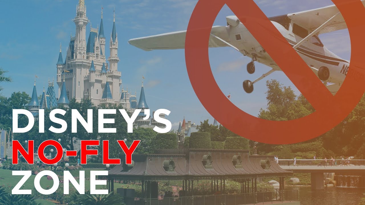 HOW TO FLY THROUGH DISNEY'S NO-FLY ZONE - YouTube