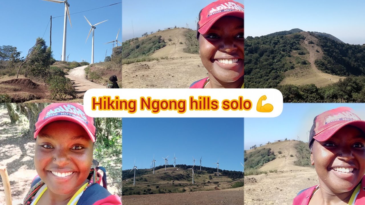 Hiking ngong hills for the first time//i hiked solo#hiking #solohiking ...