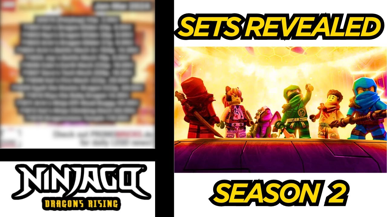 Ninjago Dragons Rising Season 2 Sets Revealed - YouTube