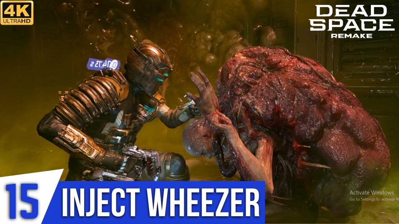 DEAD SPACE REMAKE Gameplay Walkthrough Part 15 - Inject Wheezer 01 to 06 - YouTube