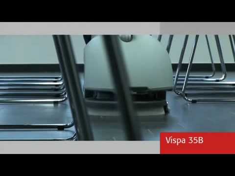 comac Vispa 35B(ﾘﾝﾚｲ ﾙｰｸ14ﾐﾆ)小型自動床洗浄機【ﾎﾟﾘｯｼｬｰ.JP - YouTube