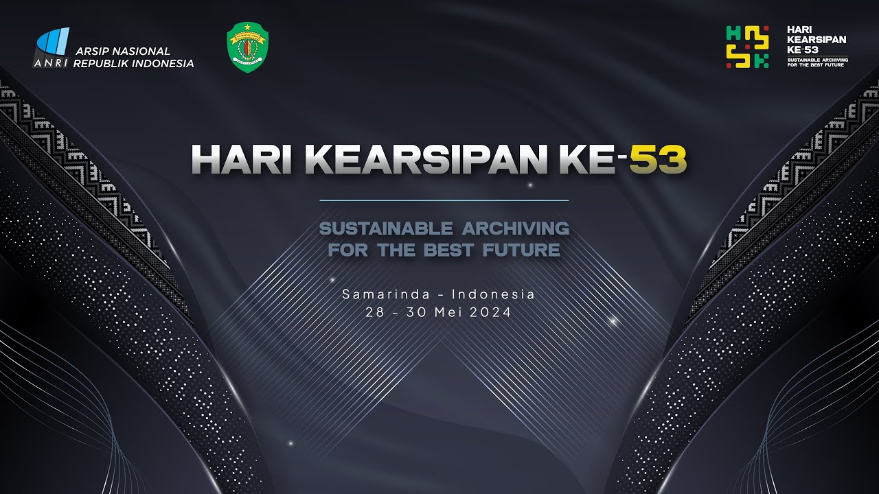 Rakornas Kearsipan dan Penghargaan Kearsipan Tahun 2024 dalam Rangka ...