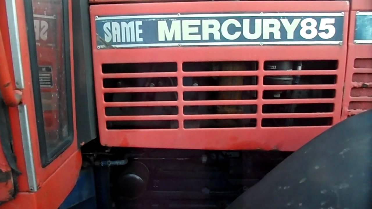Same Mercury 85 Tractor - YouTube