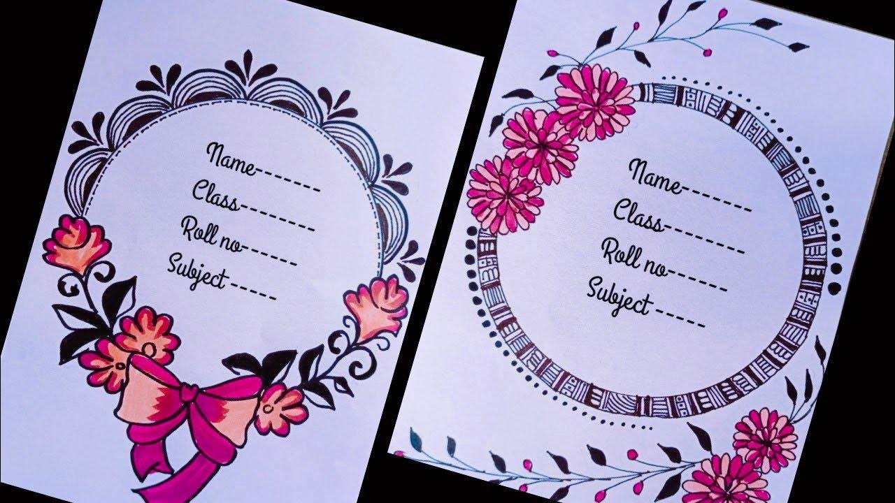 2 Project Design /Project Work designs/ Bondhu Khata/A4 sheet/Front ...