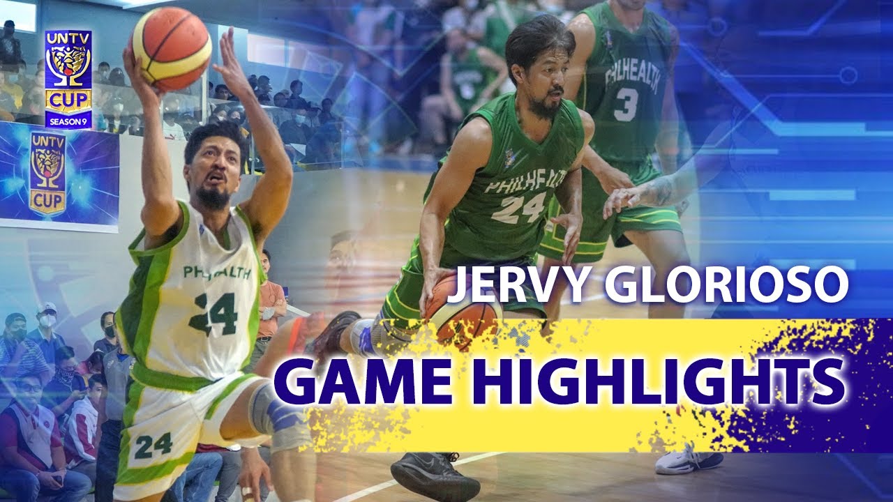 Game Highlights: Jervy Glorioso of PhilHealth Konsulta | Best Player of ...
