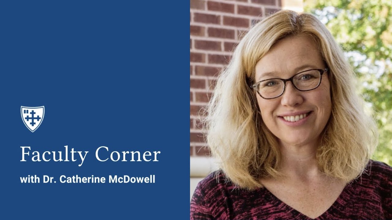 Faculty Corner - Dr. Catherine McDowell - YouTube