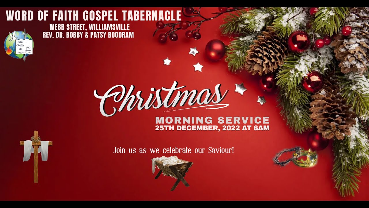 CHRISTMAS MORNING SERVICE- 25-12-2022 - YouTube