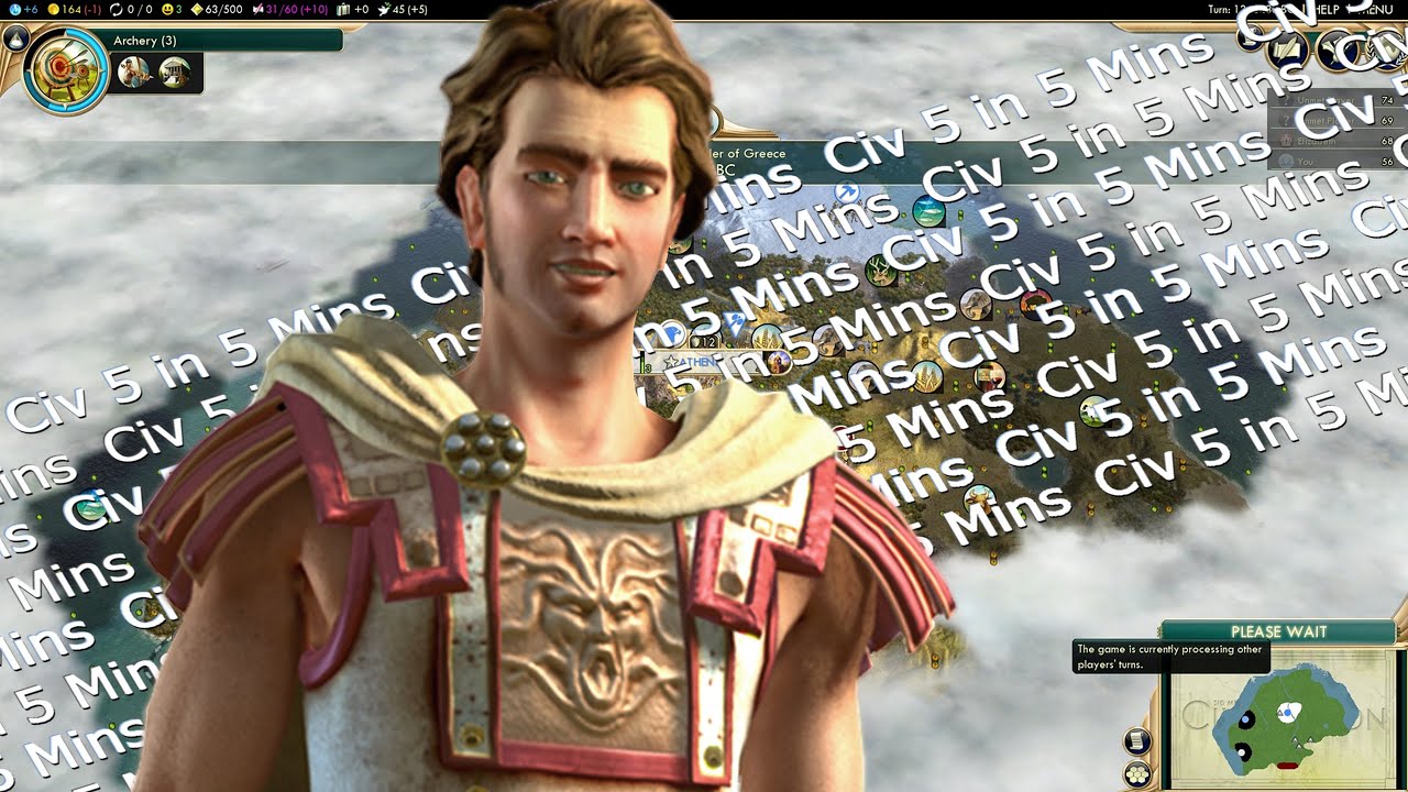 Civ 5 in 5 Mins: Greece Ceases Peace - Sid Meier's Civilization V Brave ...