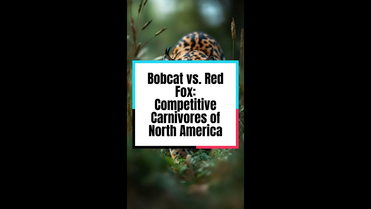 Bobcat vs. Red Fox: Competitive Carnivores of North America - YouTube