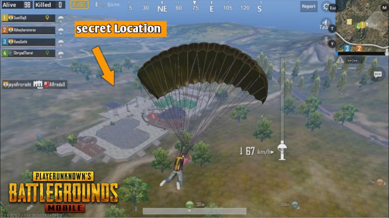 pubg mobile secret location pubg mobile secret loot - YouTube