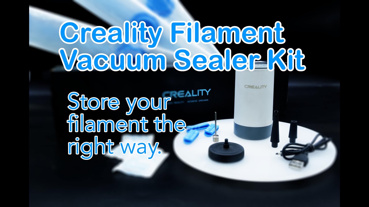 Creality Filament Vacuum Sealer Kit - YouTube