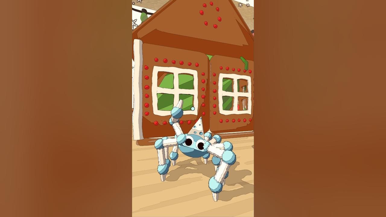Watermelon inside Gingerbread House #spider #game #gaming #indiegame #gamedev - YouTube