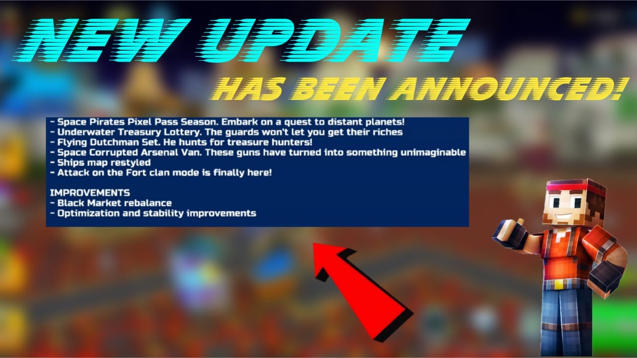 New Update PG3D! New Update 22.8 has been announced! | Pixel Gun 3D - YouTube