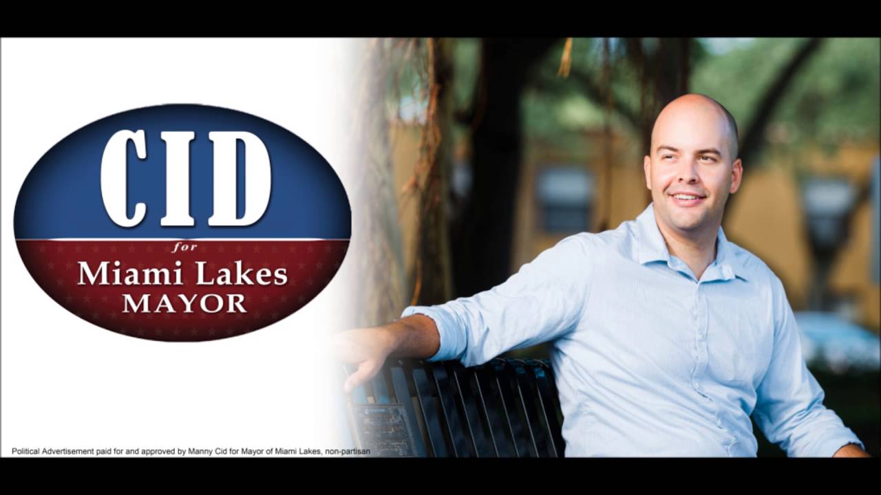 Senator Marco Rubio endorses Manny Cid for Mayor of Miami Lakes - YouTube