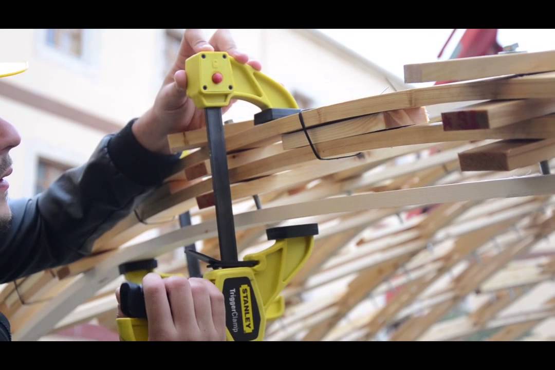 Performative Wood GridShell Siracusa - YouTube