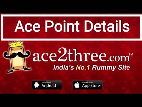 Ace2Three Ace Points Details - YouTube