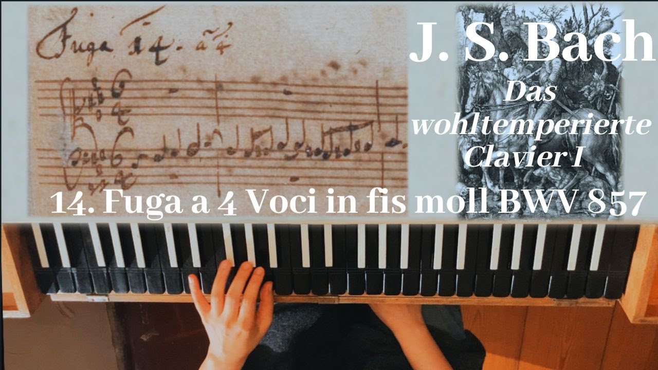 Bach’s Lamento in f-sharp minor: WTC I, 14th Fugue, BWV 859 on ...