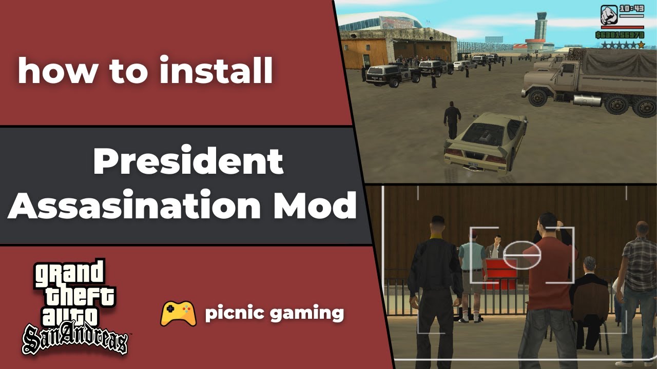 How to install President Assasination Mod in Gta San Andreas ...