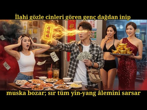 İlahi gözle cinleri gören genç dağdan inip muska bozar; sır tüm yin-yang âlemini sarsar!