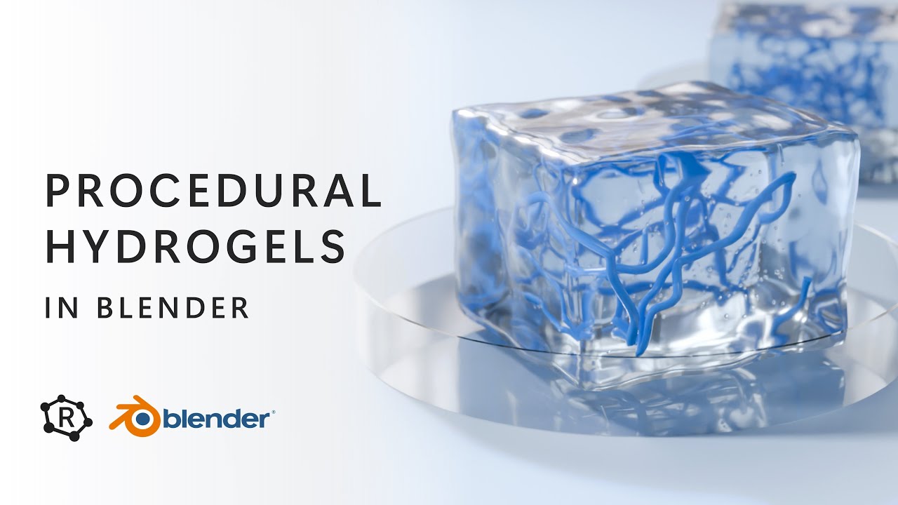 Procedural hydrogels in Blender - YouTube