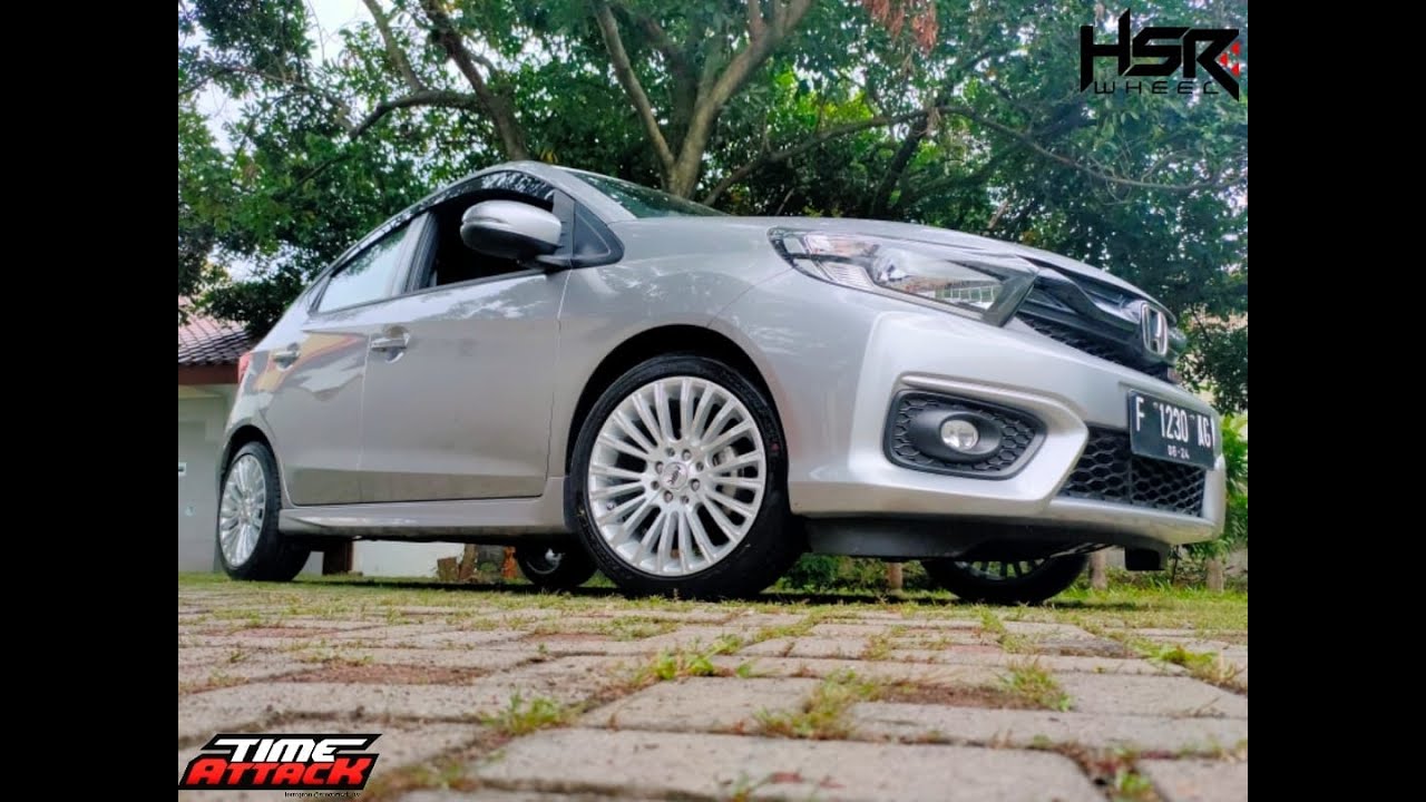 Honda Brio Satya Modif Elegant Pakai Velg HSR Web Ring 16 - YouTube