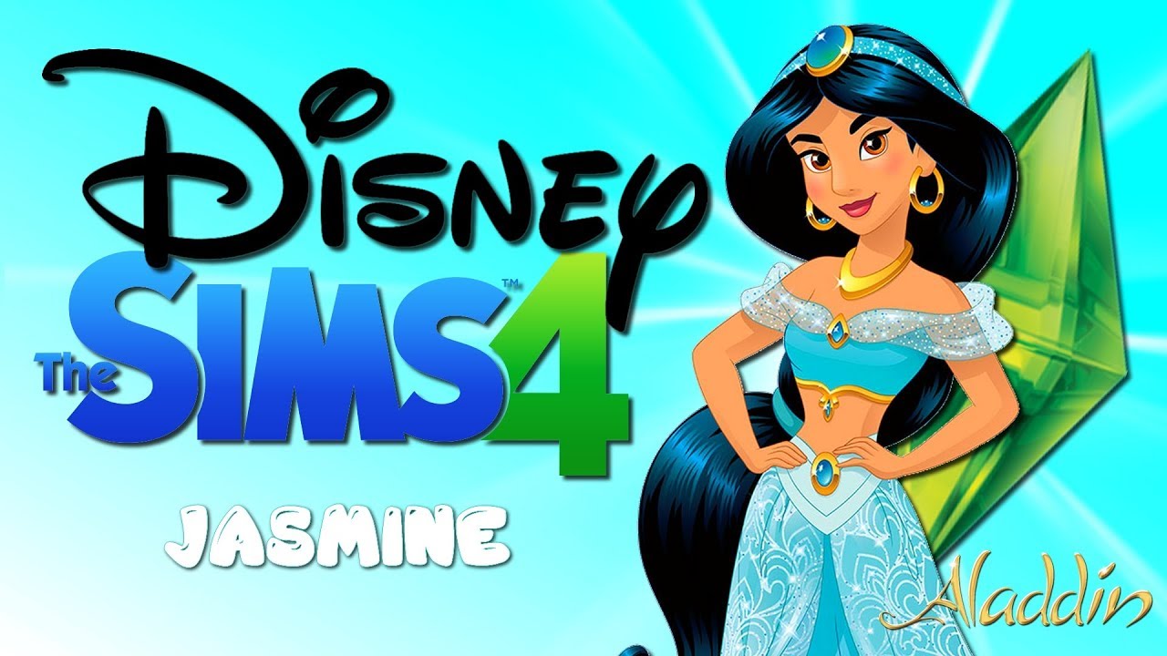 Disney dans les Sims 4 | Jasmine ! - YouTube