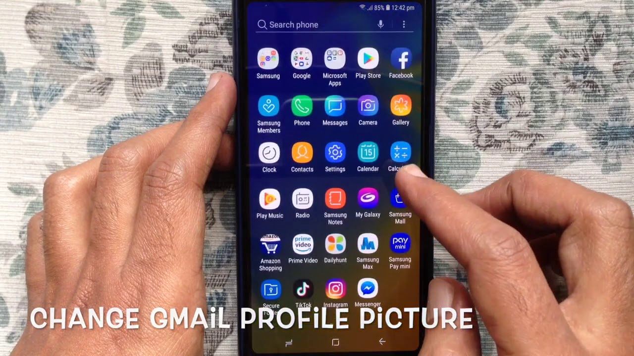 How to change our profile pic in Google account - YouTube