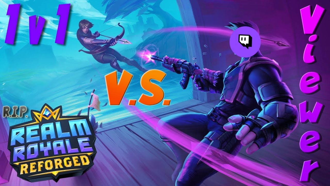 1v1 vs a Viewer | Realm Royale Reforged - YouTube