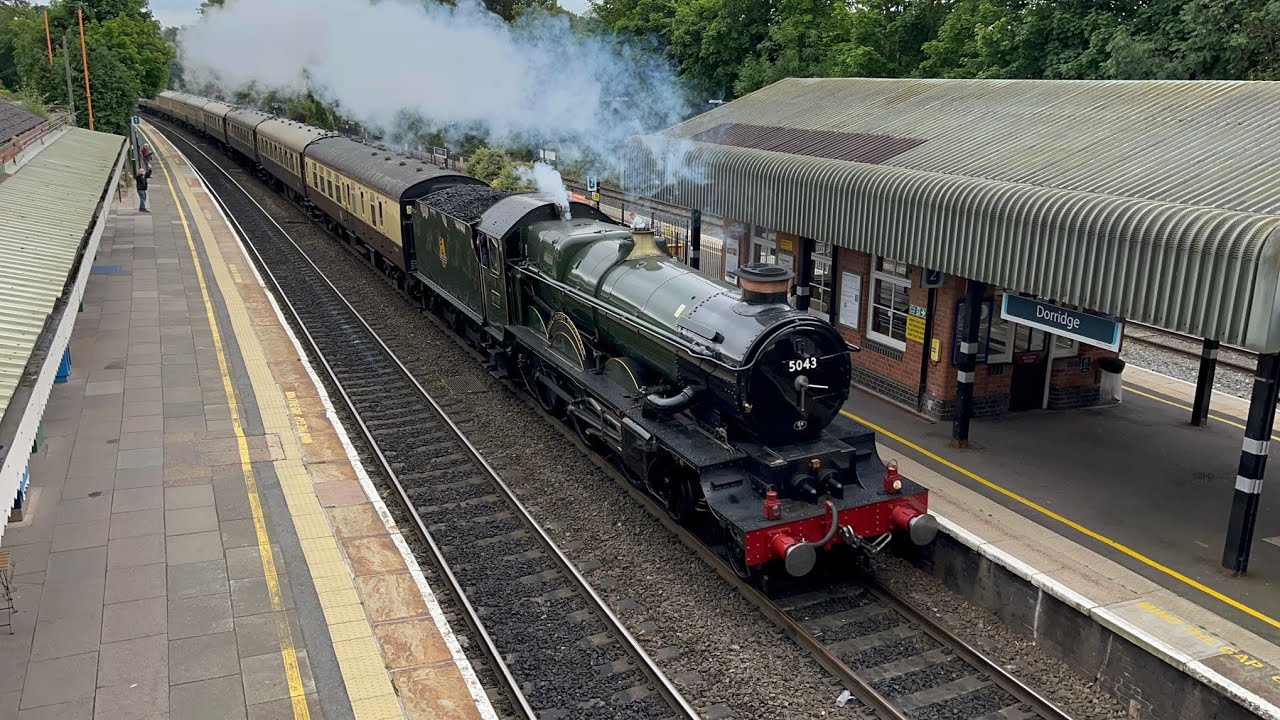 5043 Earl of Mount Edgecombe on the Shakespeare Express 30/06/24 - YouTube