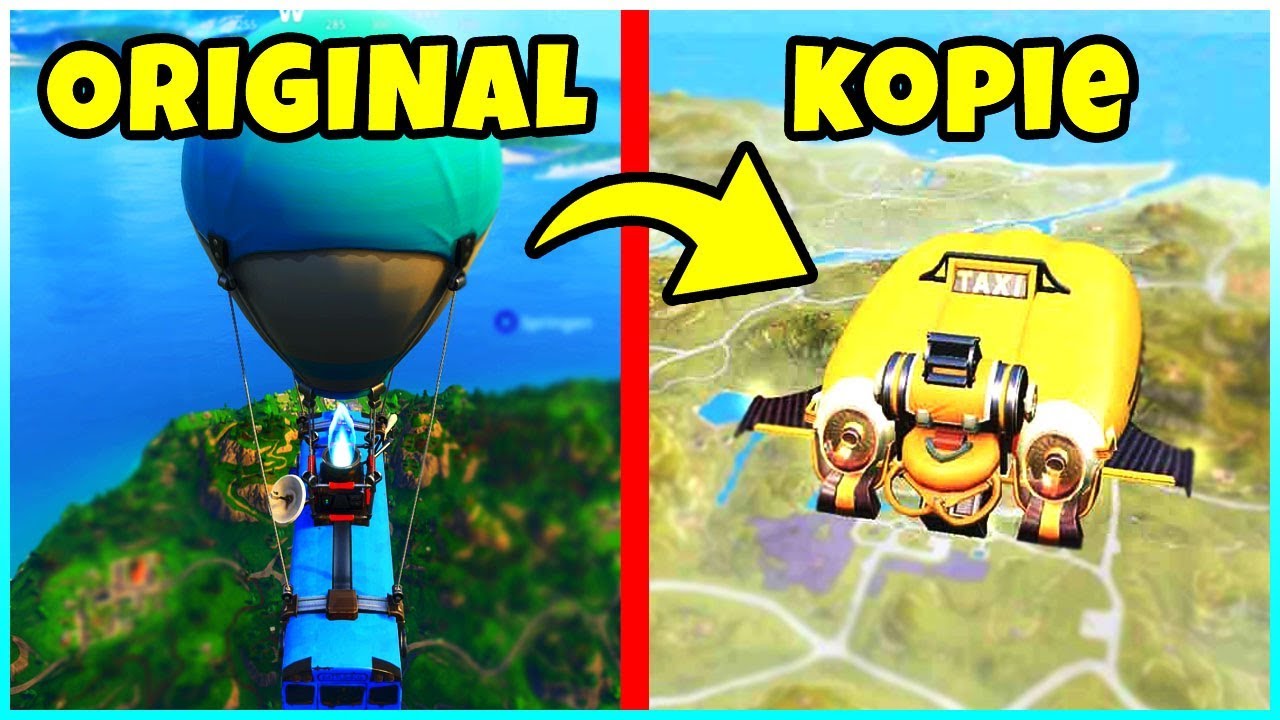 Diese 5 SPIELE haben FORTNITE KOPIERT! (Fortnite Battle Royale) - YouTube