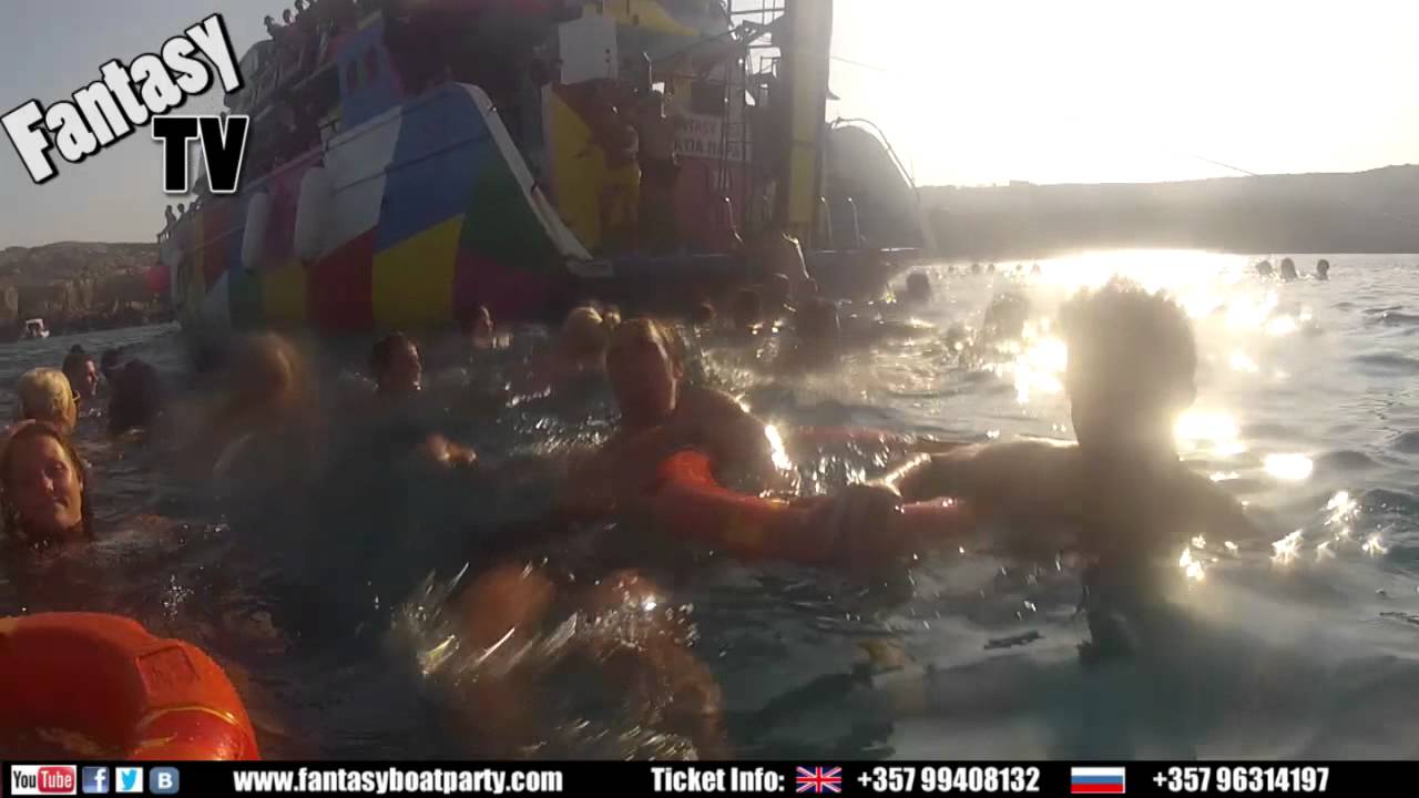 FANTASY BOAT PARTY AYIA NAPA CYPRUS WEDNESDAY 1ST AUGUST 2012 - YouTube