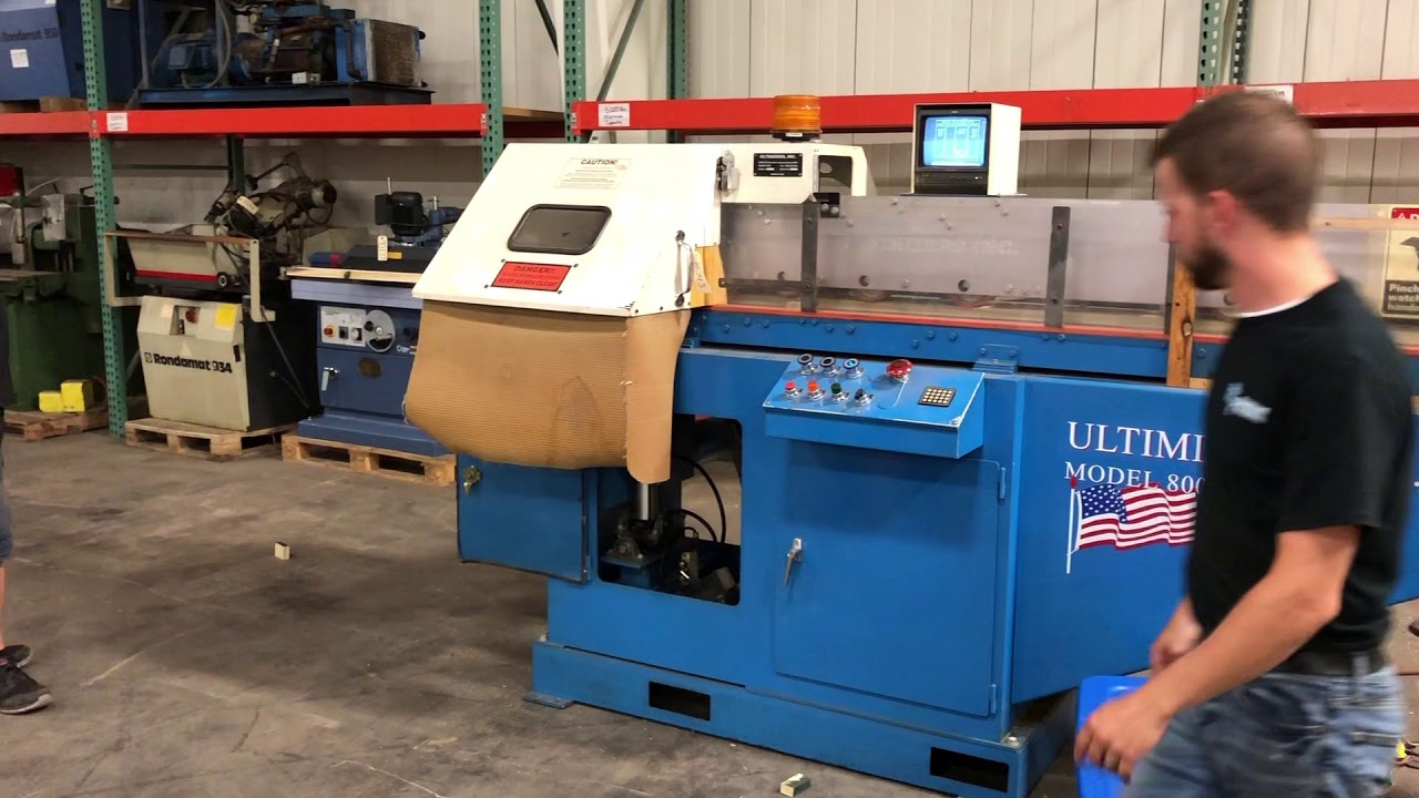 Ultimizers Model 800B Optimizing Cut-Off Saw - RT Machine Company ...