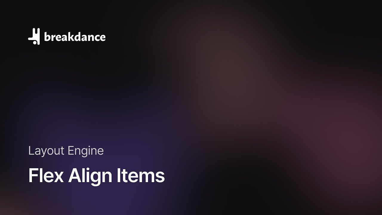 Flex Align Items - YouTube