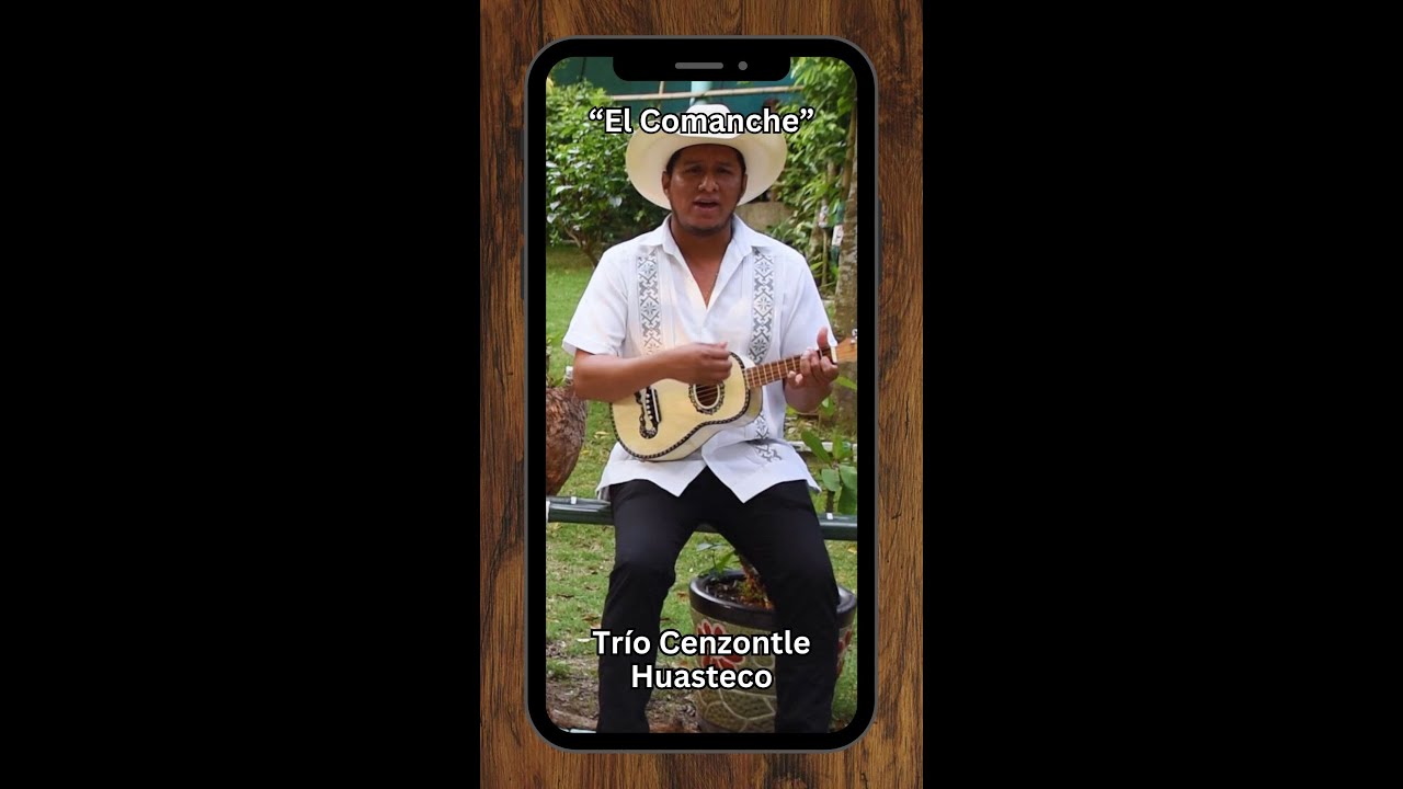 "El Comanche" por el trío Cenzontle Huasteco de Tamalín Veracruz - YouTube